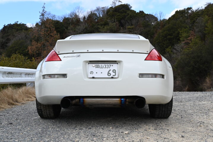 アミューズチタンマフラーに交換！軽量な2本出しマフラー【フェアレディZ33】 | t-style